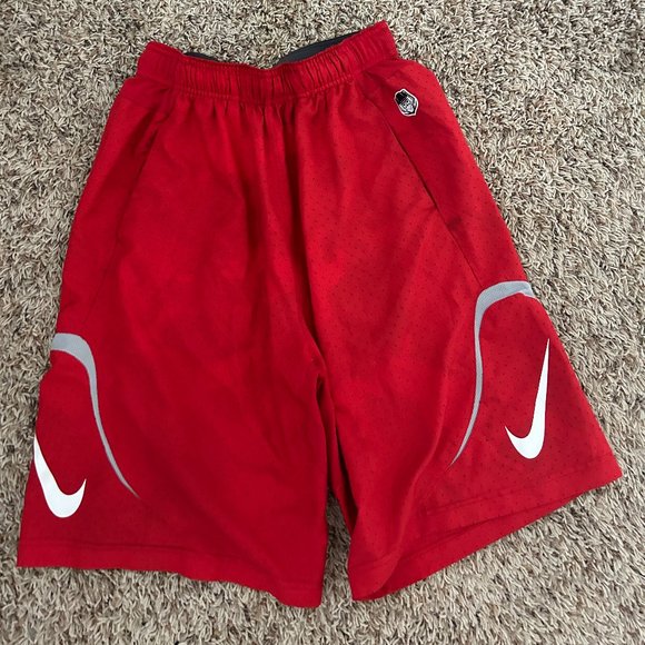 Nike | Shorts | Nike Red Dry Fit In Good Condition | Poshmark